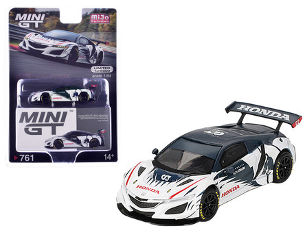 1/64 Mini GT Honda NSX GT3 EVO AlphaTauri Yuki Tsunoda 2023 Red Bull ...