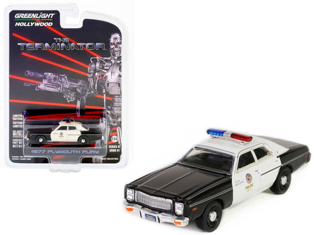 1977 Plymouth Fury Black and White "Metropolitan Police" "The ...