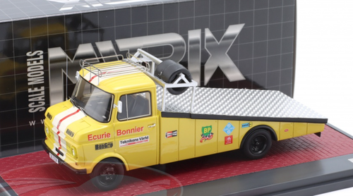 1/43 Matrix 1970 Opel Blitz Car Transporter Ecurie Bonnier Car Model ...