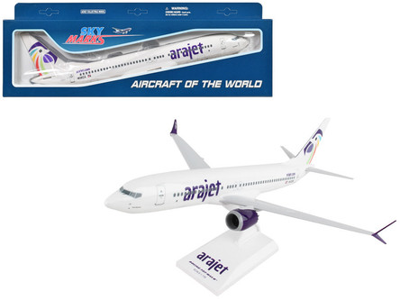 Boeing 737 MAX 8 Commercial Aircraft "Arajet" (HI1026) White with Tail ...