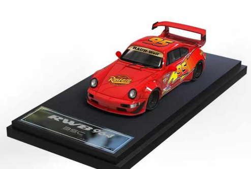1/64 BSC Porsche 911 964 RWB Mcqueen (Red) Diecast Car Model ...