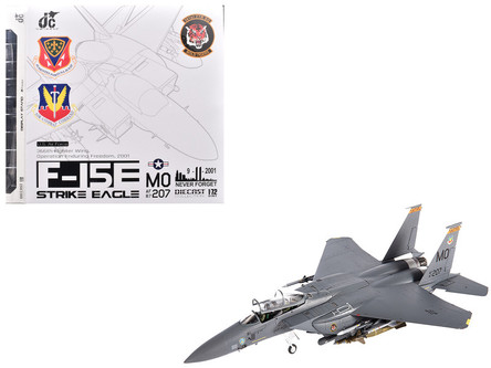 McDonnell Douglas F-15E Strike Eagle Fighter Aircraft "391st FS Bold ...