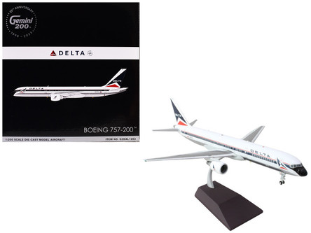 Boeing 757-200 Commercial Aircraft "Delta Air Lines" (N607DL) White ...