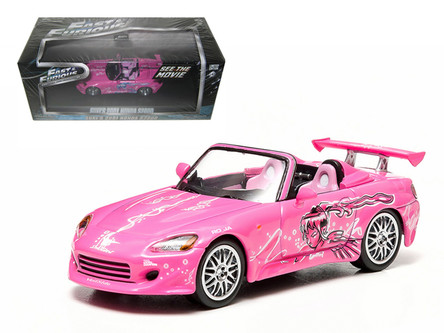 Suki's 2001 Honda S2000 Pink "2 Fast and 2 Furious" Movie (2003) 1/43 ...