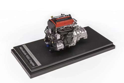 1/18 Motorhelix Mitsubishi Lancer Evolution 4G63T Engine Model ...