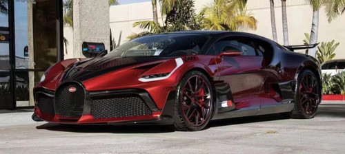 1/18 HH Model Bugatti Divo (Red Diamond Pattern) Resin Car Model ...