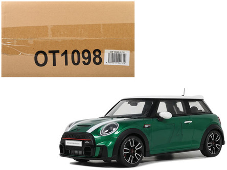 1/18 OTTO 2023 Mini Cooper F56 JCW (Green) Car Model - LIVECARMODEL.com