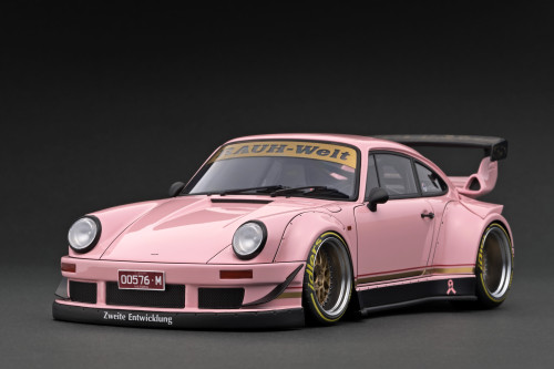 1/18 Ignition Model Porsche 911 RWB 930 (Pink) Car Model - LIVECARMODEL.com