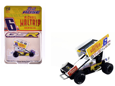 Winged Sprint Car #6 Bill Rose "Michael Waltrip Brewing Co." Glenn ...