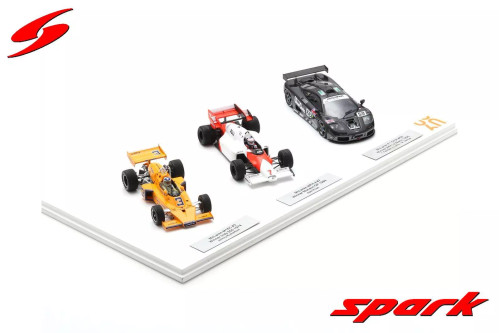 1/43 Spark 3-Car Set: McLaren Triple Crown Formula 1, Indy 500, 24h ...