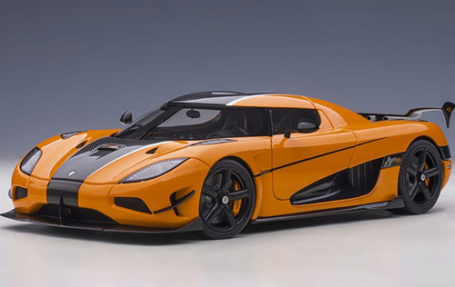 1/18 AUTOart Koenigsegg Regera Ghost Package (Yolk Yellow with Black ...