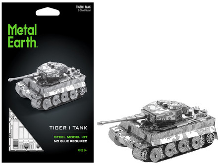 Model Kit German Tiger I Tank (Moderate Difficulty) Steel Model by ...