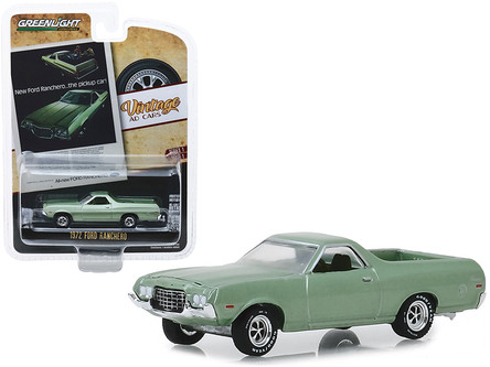 1972 Ford Ranchero Light Green "New Ford Ranchero…The Pickup Car ...