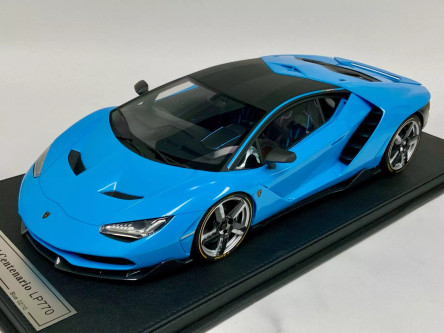 1/12 GL Lamborghini Centenario (Baby Blue) Car Model Limited 10 Pieces ...