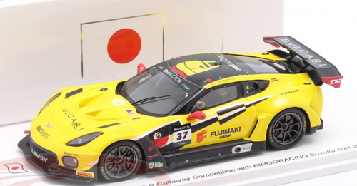 1/43 Spark 2019 Chevrolet Corvette C7 GT3-R #37 10h Suzuka Callaway ...