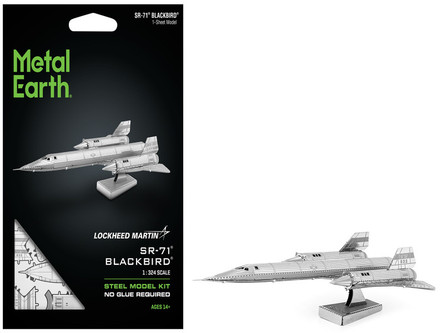 Model Kit Lockheed Martin SR-71 Blackbird Aircraft (Moderate Difficulty ...