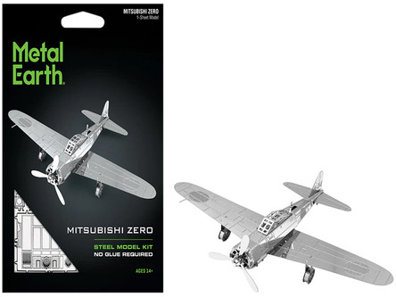 Model Kit Mitsubishi Zero Fighter Aircraft "Imperial Japanese Navy Air ...