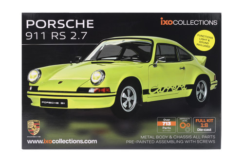 1/8 Ixo Porsche 911 Carrera RS 2.7 (Yellow & Black) Model Kit ...