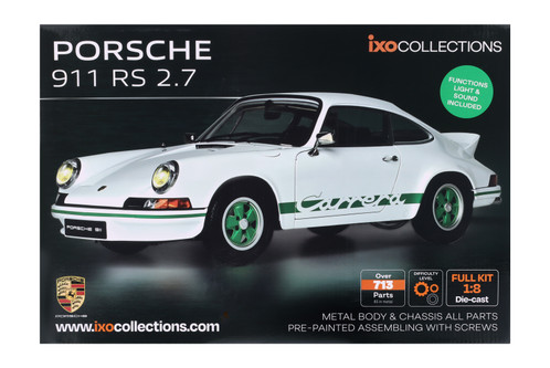 1/8 Ixo Porsche 911 Carrera RS 2.7 (White & Green) Model Kit ...