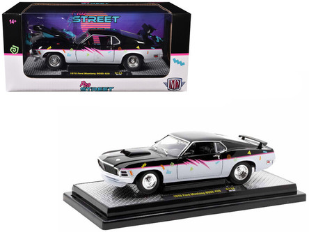 1970 Ford Mustang BOSS 429 "Pro Street" Black and Gray with Graphics ...