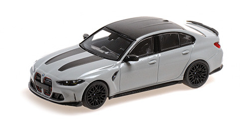 1/43 Minichamps 2023 BMW M3 CS G80 (Grey Metallic) Car Model ...
