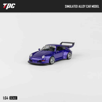 1/64 TPC Porsche 911 993 RWB (Purple) Diecast Car Model - LIVECARMODEL.com