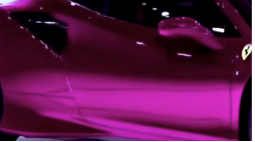1/18 HH Model Ferrari F8 Tributo (Chrome Purple Pink) Car Model Limited ...