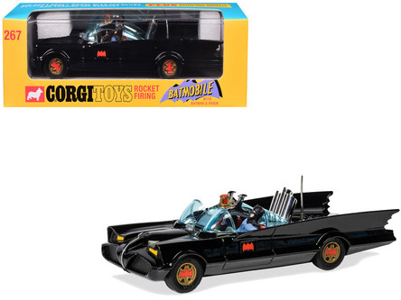 1966 Batmobile with Batman and Robin Figures "Batman" (1966-1968 ...