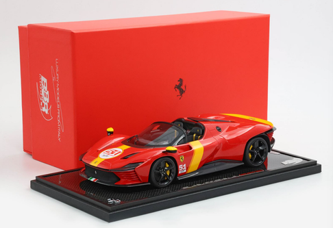 1/18 BBR Ferrari Daytona SP3 Icon Series 499P Livery Open Roof Car ...