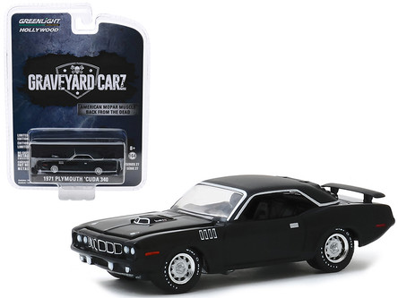 1971 Plymouth Barracuda 340 Black "Graveyard Carz" (2012) TV Series ...