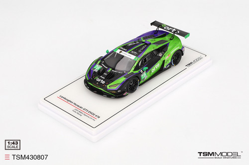1/43 TSM 2024 Lamborghini Huracán GT3 EVO2 #78 Forte Racing 2024 IMSA ...