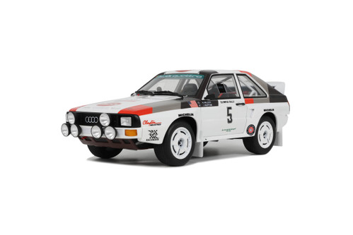 1/18 OTTO 1986 Audi Sport Quattro #5 J. Buffum Olympus Rally Car Model ...