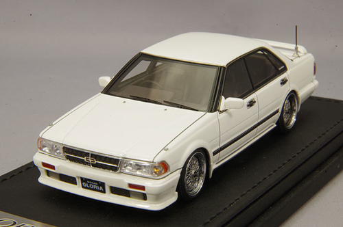 1/43 IG Ignition Model Nissan Gloria (Y31) Gran Turismo SV (White) Car ...