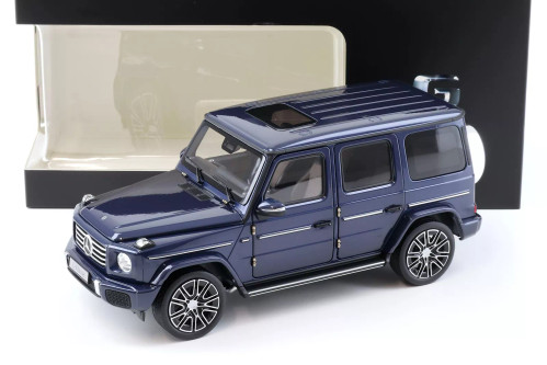 1/18 Dealer Edition 2018 Mercedes-Benz G-Class G500 AMG Line (Sodalite ...