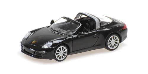 1/87 Minichamps 2014 Porsche 911 Targa (Black) Diecast Car Model ...