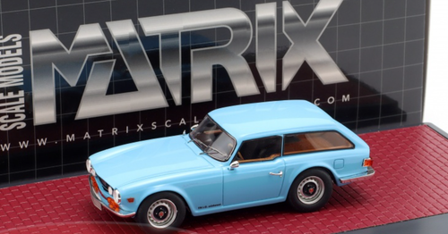 1/43 Matrix Triumph TR6 Shooting Brake (Blue) Car Model - LIVECARMODEL.com