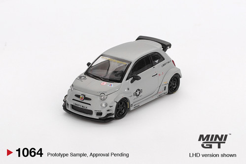 1/64 Mini GT Fiat Abarth 595 LB-WORKS x Abas Works Fighters Diecast Car ...