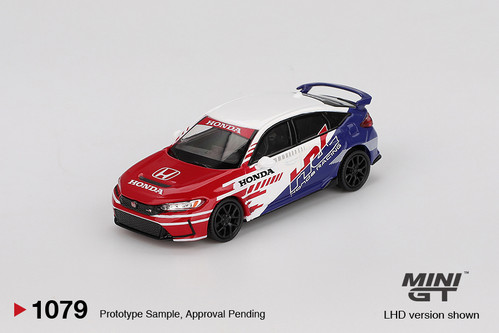 1/64 Mini GT 2024 Honda Civic Type R Pace Car Diecast Car Model ...