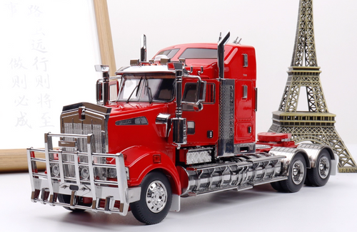 1/32 Exclusive Kenworth T909 (Red) Diecast Car Model - LIVECARMODEL.com