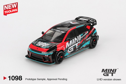 1/64 Mini GT 2025 Hyundai Ioniq 5N MINI GT RS-01T 2025 Tokyo Auto Salon ...