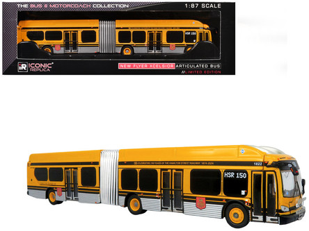 1/87 Iconic Replicas NFI Xcelsior XN60 Articulated Transit Bus Hamilton ...