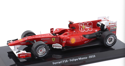 1/24 Premium Collectibles 2010 Formula 1 Felipe Massa Ferrari F10 #7 ...