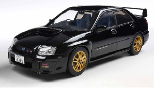 1/18 Solido 2004 Subaru Impreza WRX STi Java Black Pearl Diecast Car ...