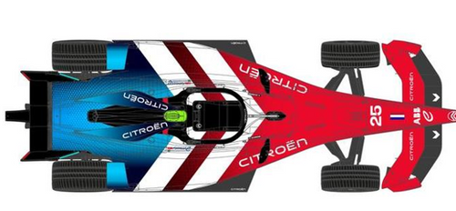 1/43 Spark CITROËN RACING No.25 Jean-Eric Vergne Car Model ...