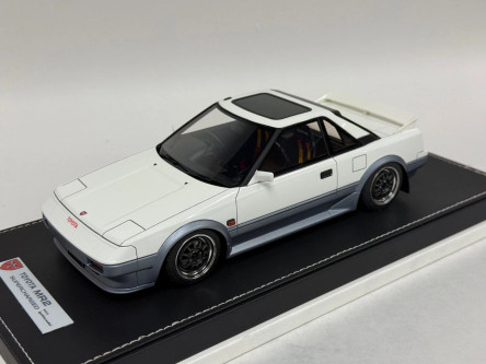 1/18 Ignition Model Toyota MR2 AW11 (White) Car Model with Custom ...