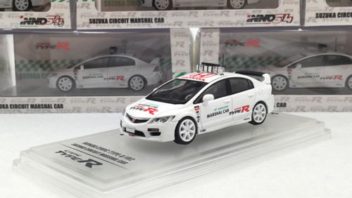 1/64 INNO64 Honda Civic Type-R TypeR (White) Diecast Car Model ...