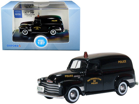 1950 Chevrolet Panel Van Black "Metropolitan 13 Police" (Washington D.C ...
