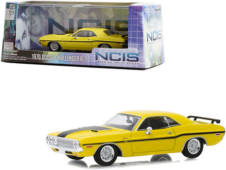 1970 Dodge Challenger R/T Yellow with Black Stripes "NCIS" (2003) TV ...