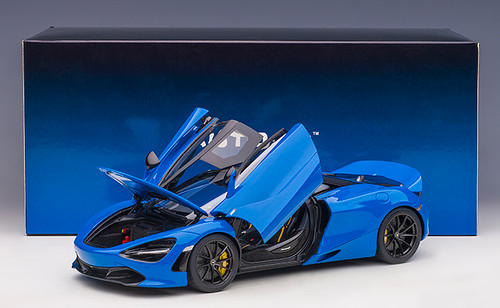 1 18 AUTOart McLaren 720s Blue Car Model LIVECARMODEL