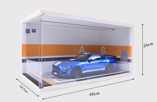 1/18 One Car Dioroma Display Case w/ LED (car model not included ...
